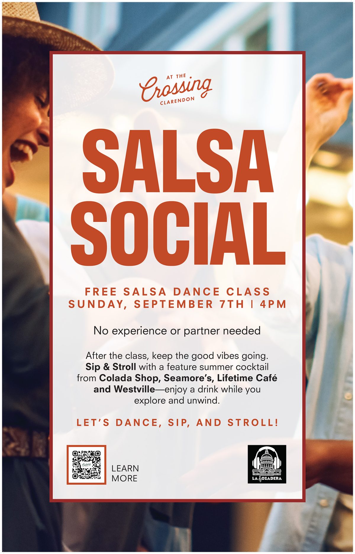Salsa Social - FREE SALSA DANCE CLASS | The Crossing Clarendon